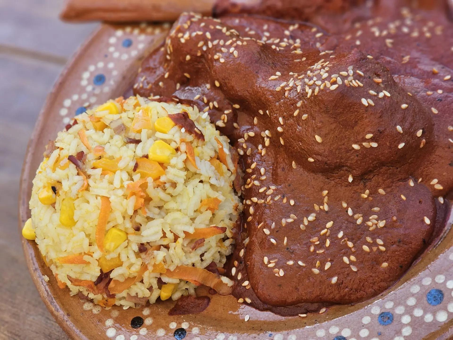 Mole con guajolote conquista Preliminar del Encuentro de Cocina ...