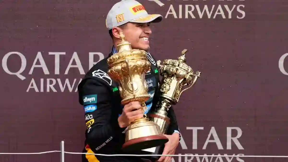 Norris hace historia en Silverstone con primera victoria en casa - anews