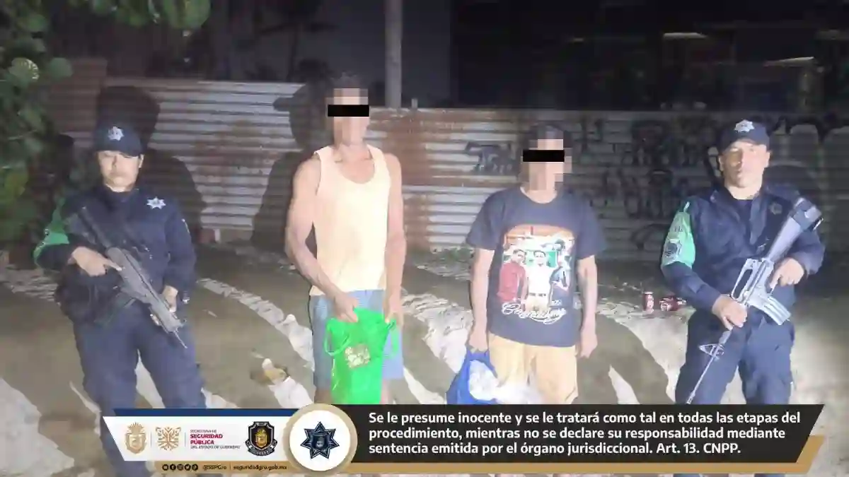 Asegura Policía Estatal droga y huevos de tortuga en Acapulco - anews